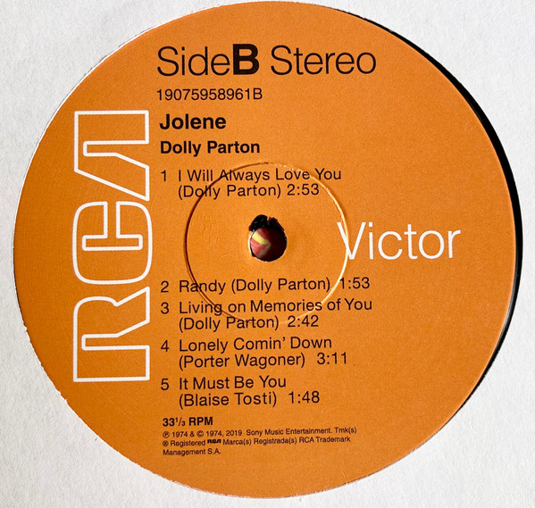 Dolly Parton - Jolene - New Vinyl - High-Fidelity Vinyl Records and Hi ...