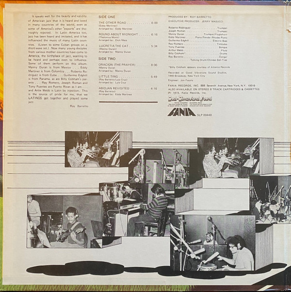 Ray Barretto - The Other Road - Used Vinyl - High-Fidelity Vinyl ...