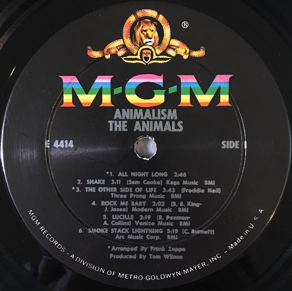 The Animals - Animalism - Used Vinyl - High-Fidelity Vinyl Records and ...