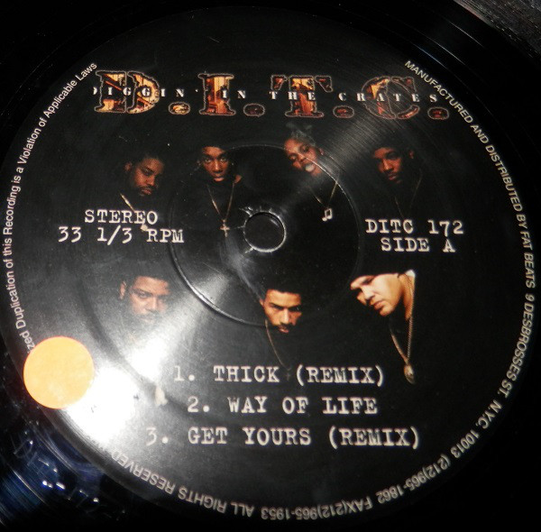 D.I.T.C. - The Official Version - Used Vinyl - High-Fidelity Vinyl ...