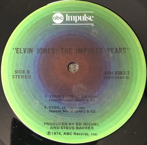 Elvin Jones - The Impulse Years - Used Vinyl - High-Fidelity Vinyl ...