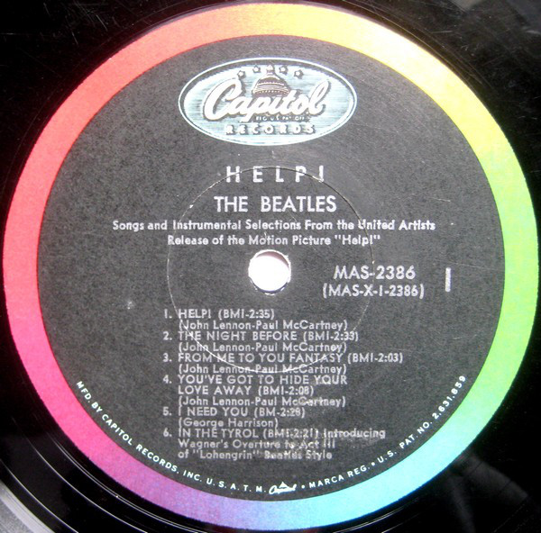 The Beatles - Help! (Original Motion Picture Soundtrack) - Used Vinyl ...