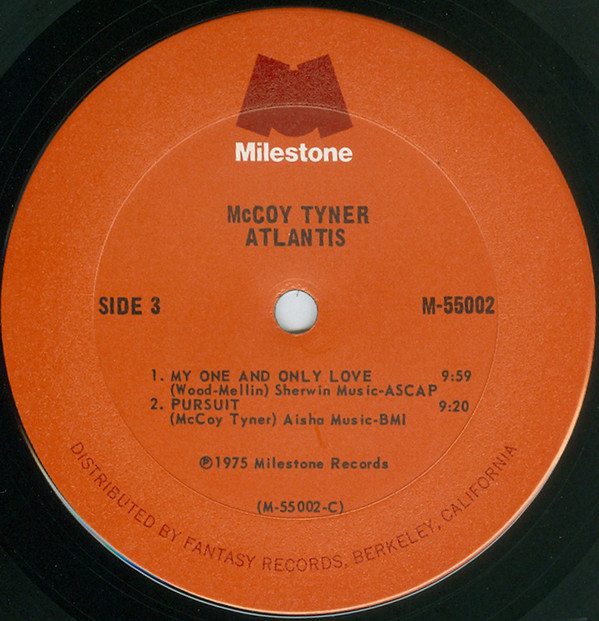 McCoy Tyner - Atlantis - Used Vinyl - High-Fidelity Vinyl Records and ...