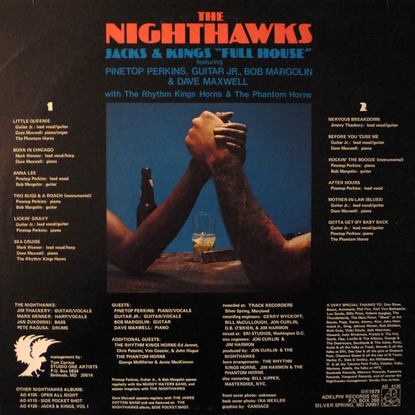 The Nighthawks - Jacks & Kings "Full House" - Used Vinyl - High ...