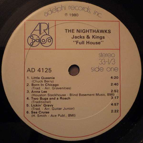 The Nighthawks - Jacks & Kings "Full House" - Used Vinyl - High ...