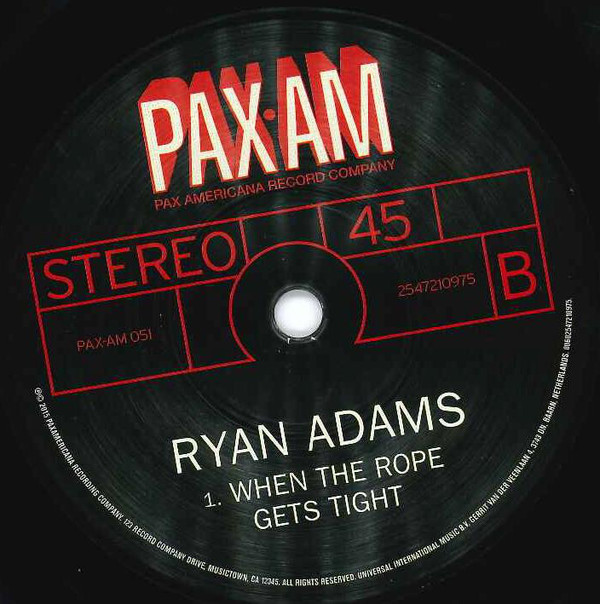 Ryan Adams - Come Pick Me Up (Alternate Take) - Used Vinyl - High ...