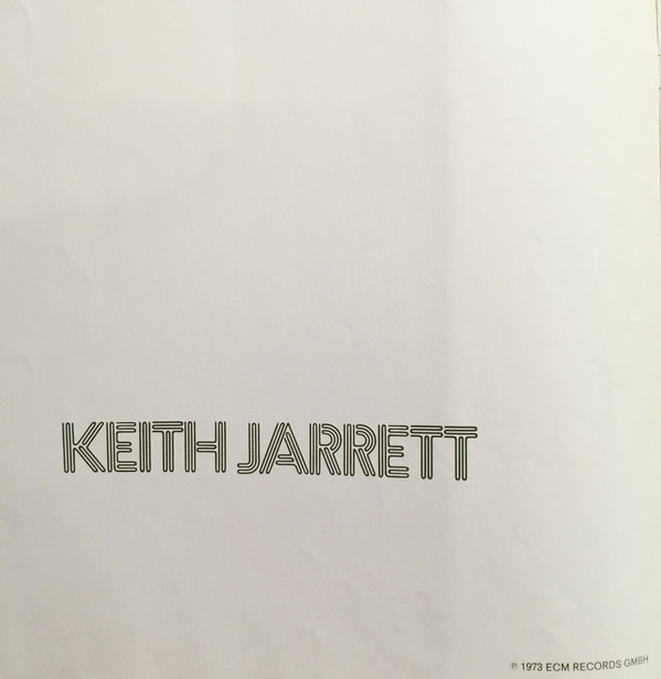 Keith Jarrett - Solo Concerts: Bremen / Lausanne - Used Vinyl - High ...